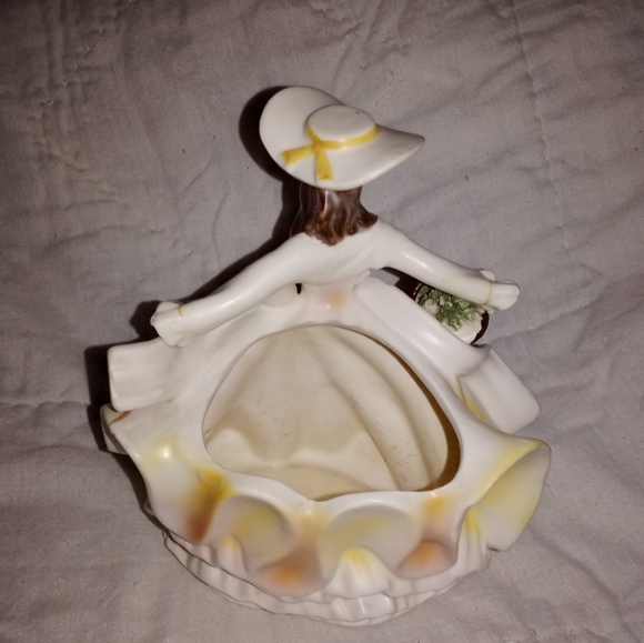 Lefton | Art | Vintage Leftons Exclusives Japan Lady Planter Vase Mid ...